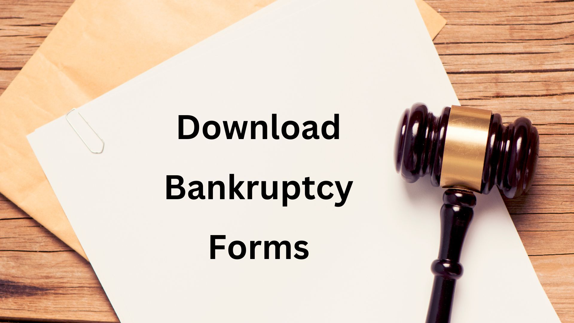 downloadbankruptcyforms.com – Download Your Forms Fast